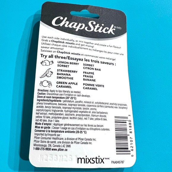 Chapstick | Makeup | Chapstick Mixstix Strawberry Banana Smoothie Lip ...